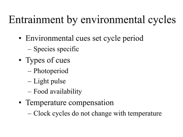 Biological clock.ppt | Brain and Nervous System Disorders | Diseases ...