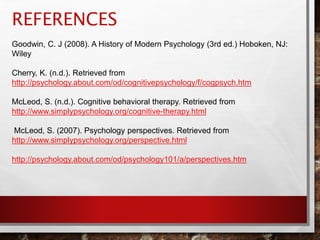 Biological Cognitive Psychology Pesentation | PPTX