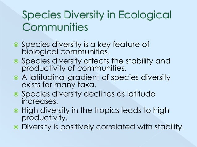 Biological communities | PPTX | Biological Sciences | Science