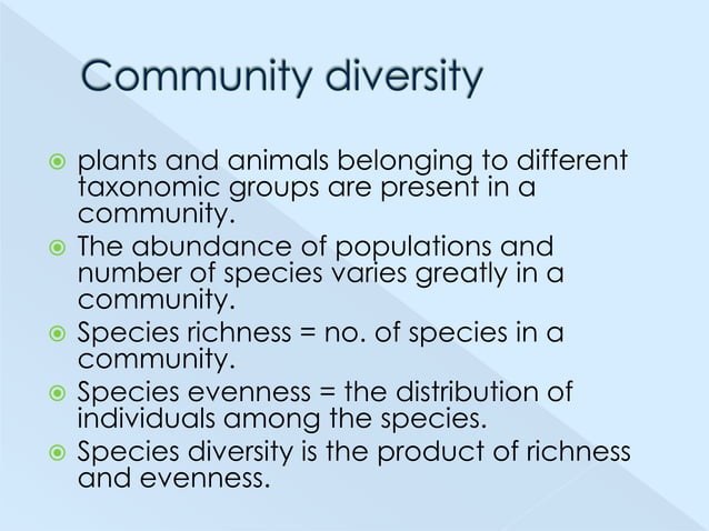 Biological communities | PPTX | Biological Sciences | Science