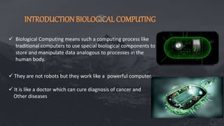 Biological computers | PPT