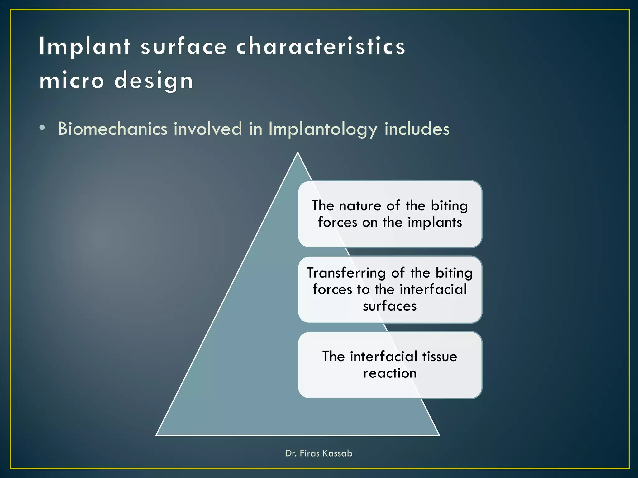 Biological considerations of dental implant | PDF