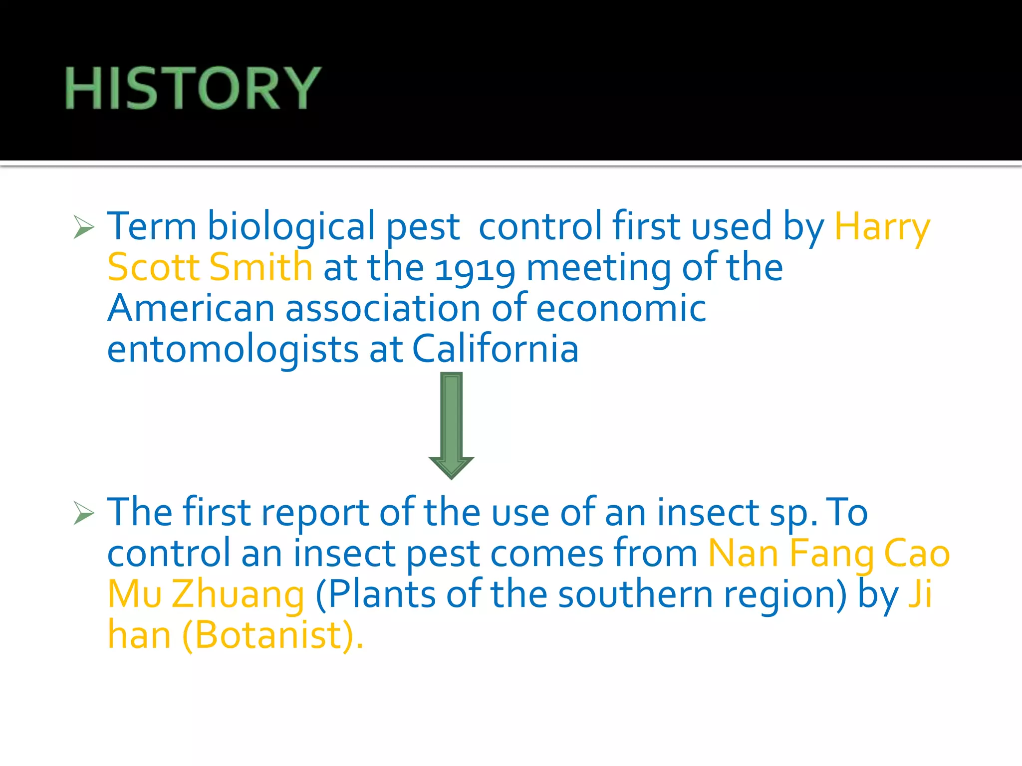 Biological control | PPTX
