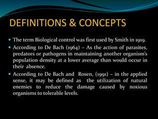 Biological control | PPT
