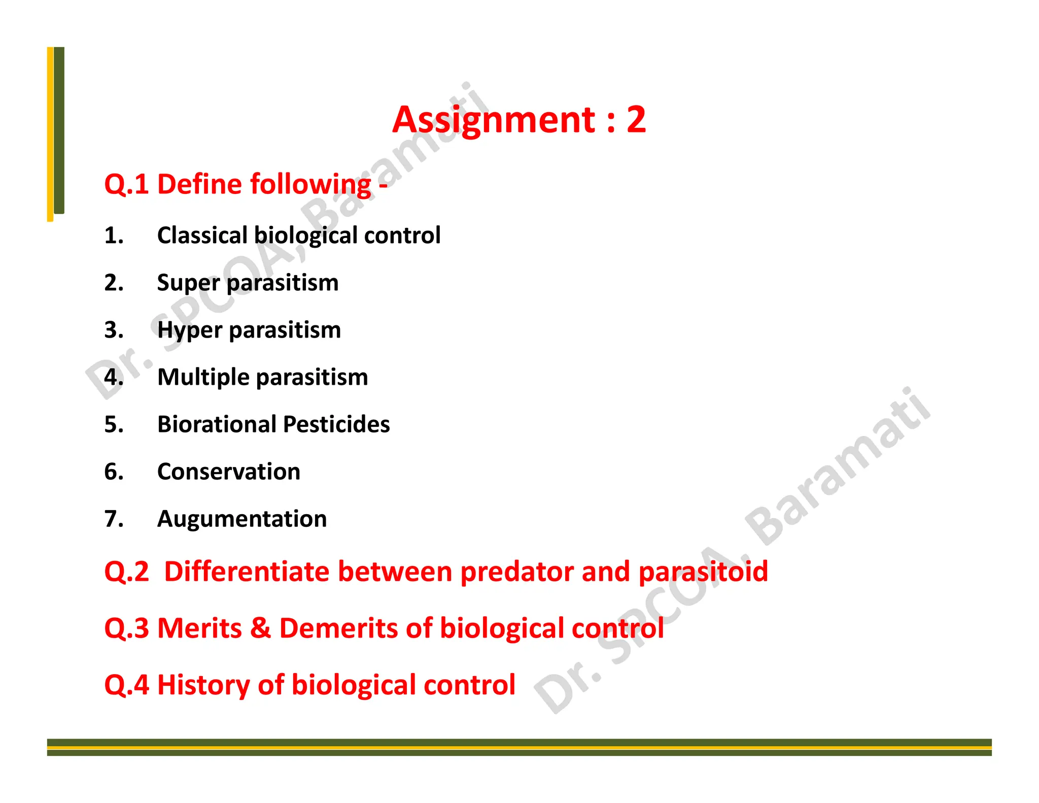 Biological Control.pdf college of agriculture | PPT