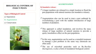 Biological control of insects pest and types of biological control | PPT