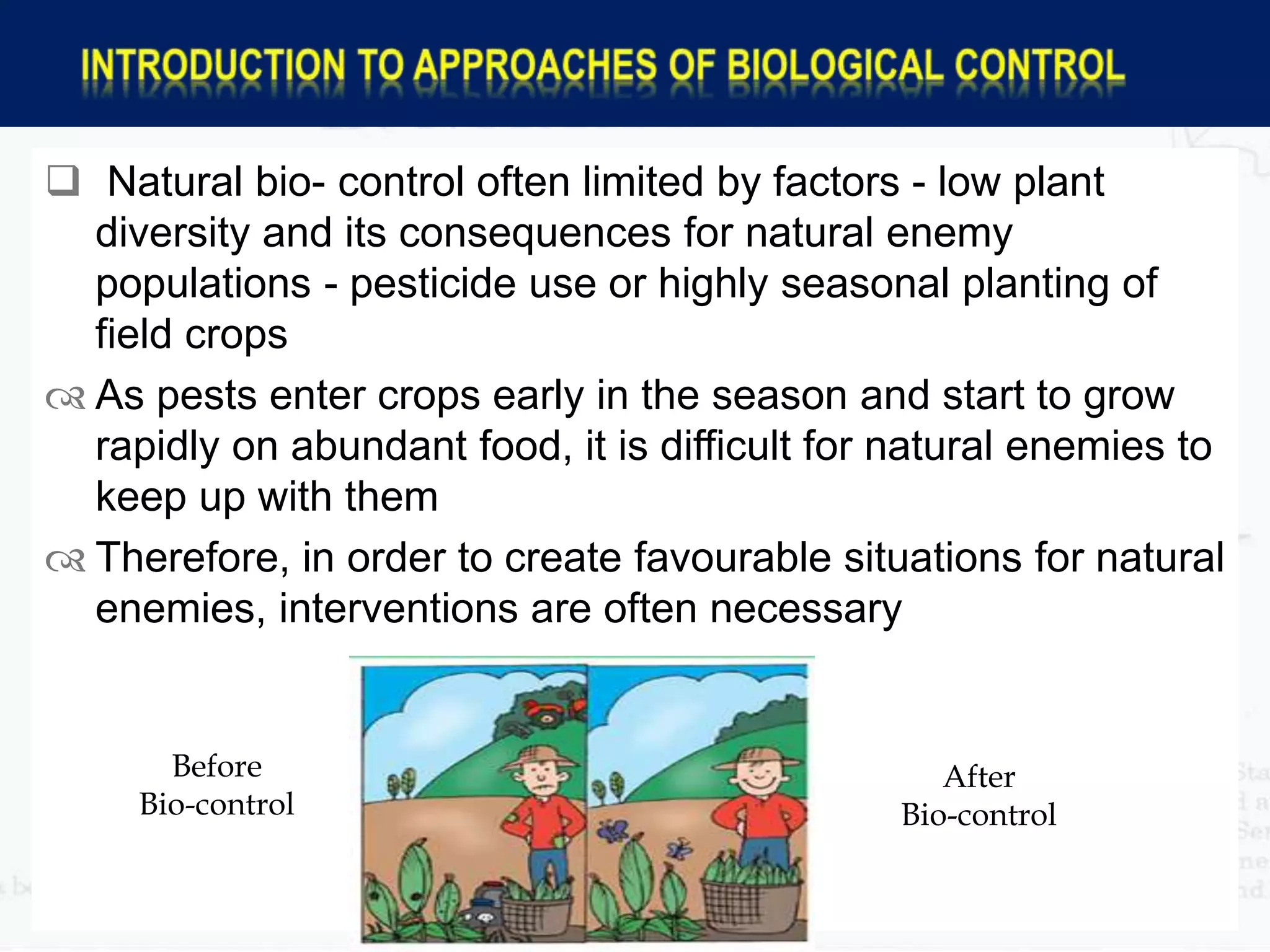 Biological control by augmentation | PPTX