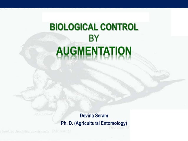 Biological control by augmentation | PPTX
