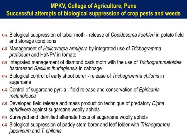 Biological control by augmentation | PPTX