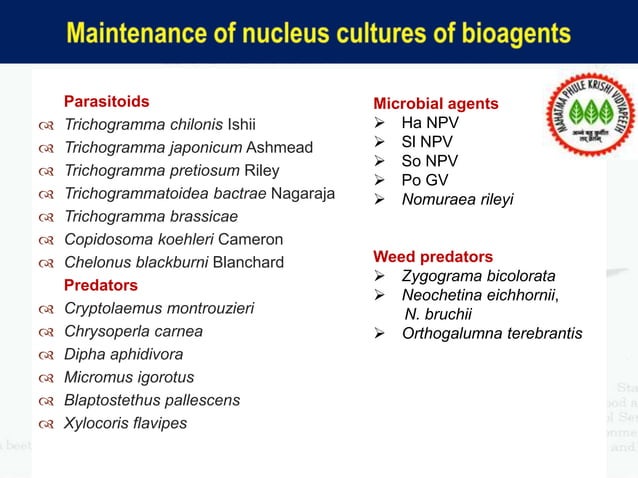 Biological control by augmentation | PPTX
