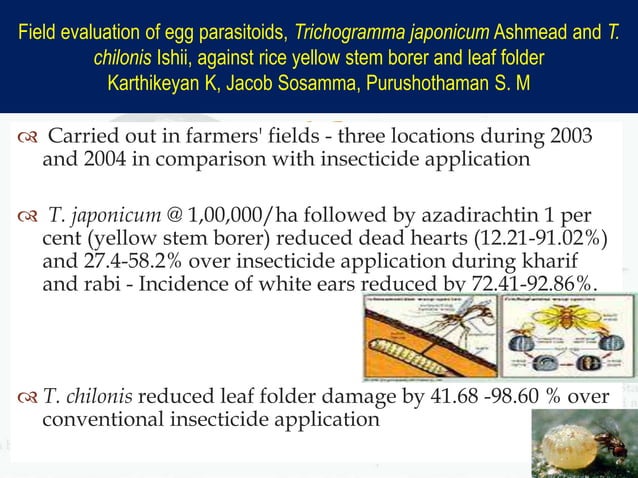 Biological control by augmentation | PPTX