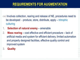 Biological control by augmentation | PPTX