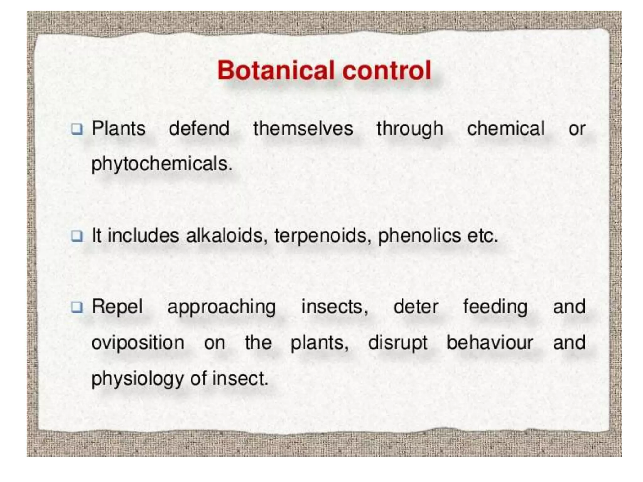 Biological control of insects pests by allah dad khan | PPTX