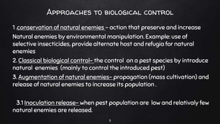 Biological control of insects pest with reference to predatores and ...