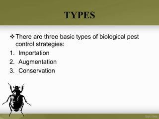 Biological control of pest | PPTX