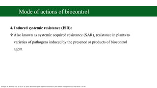 Biological control of plant pathogens | PPTX