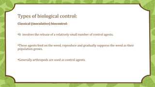 Biological control of weeds | PPT