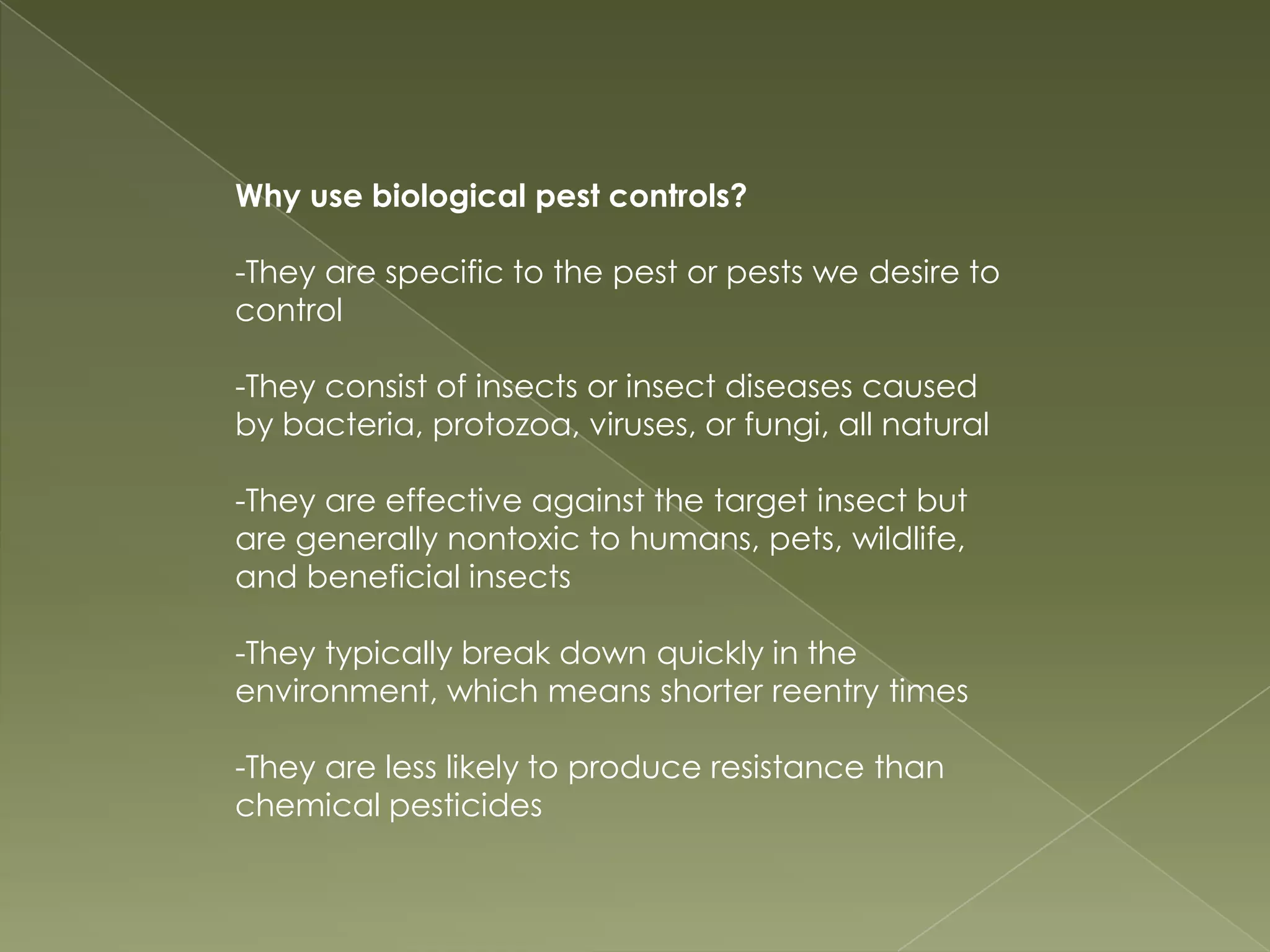 Biological Controls | PPT