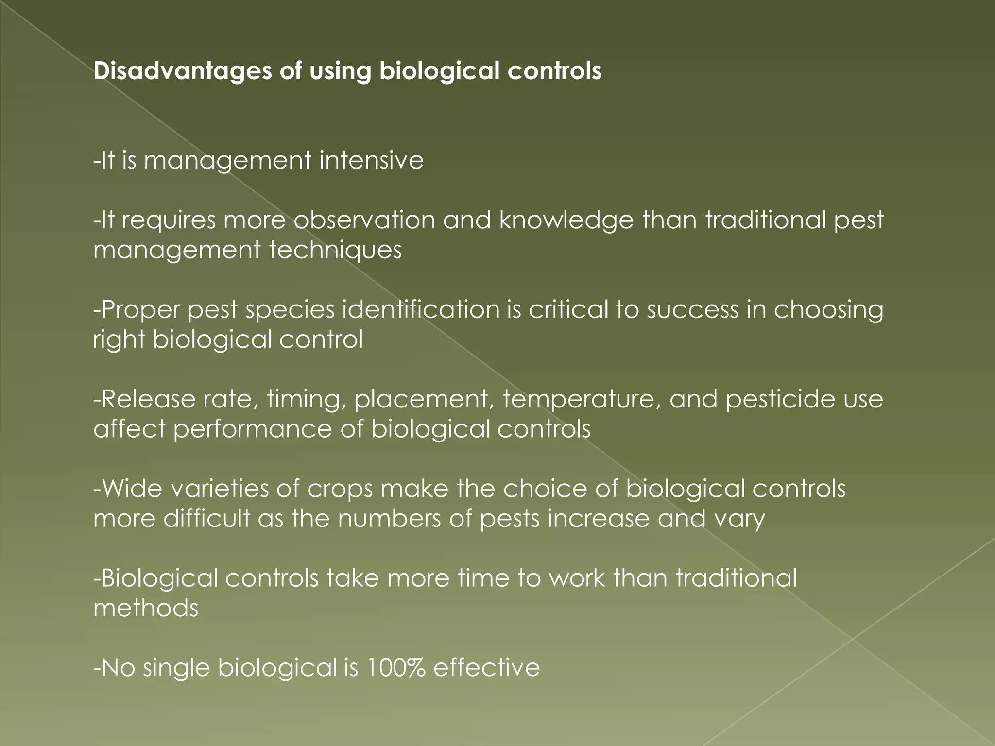 Biological Controls | PPT
