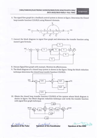 Biological control systems - System Concepts-Mathankumar.S, VMKVEC ...