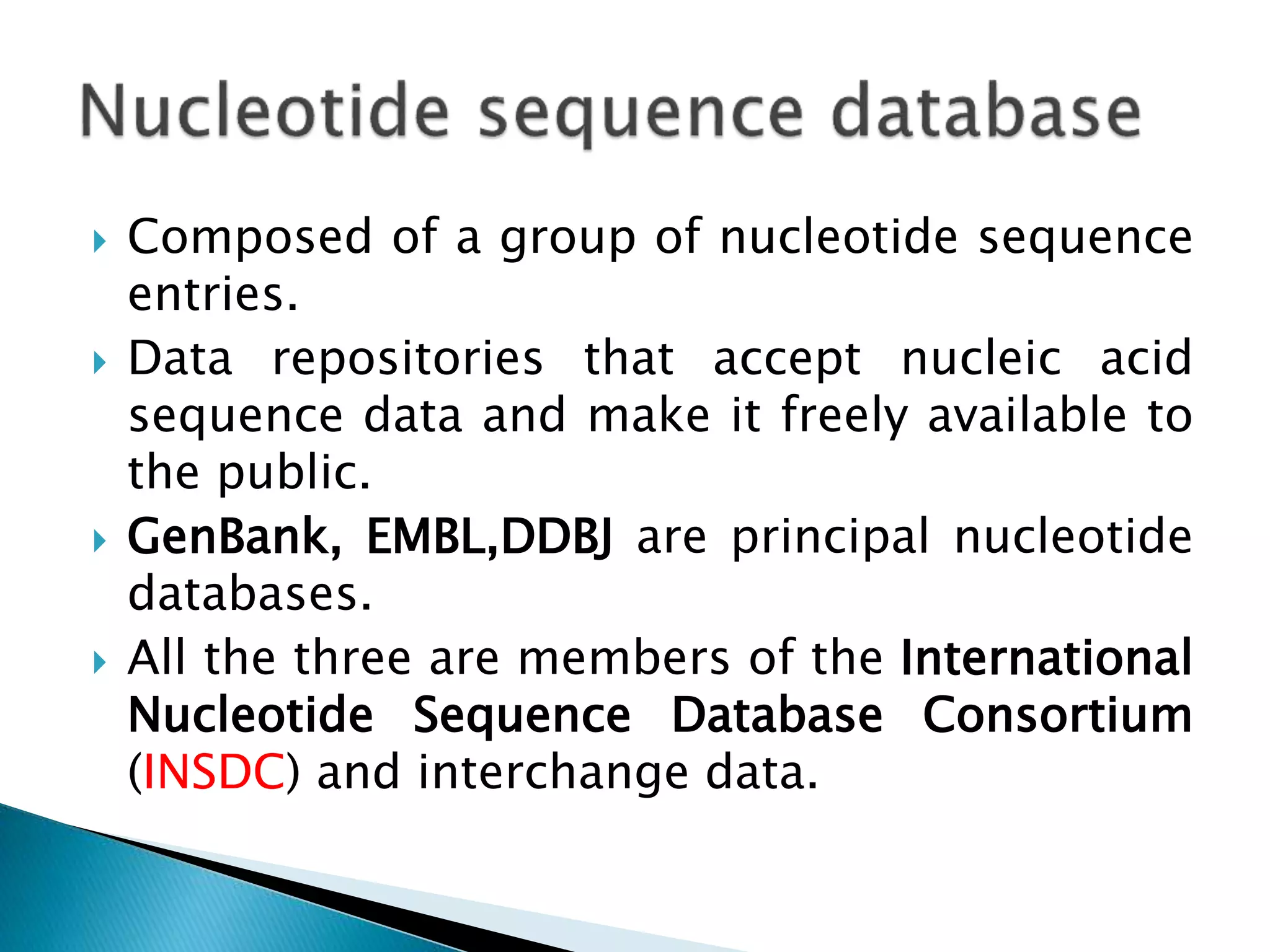 Biological database | PPTX