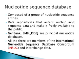 Biological database | PPTX
