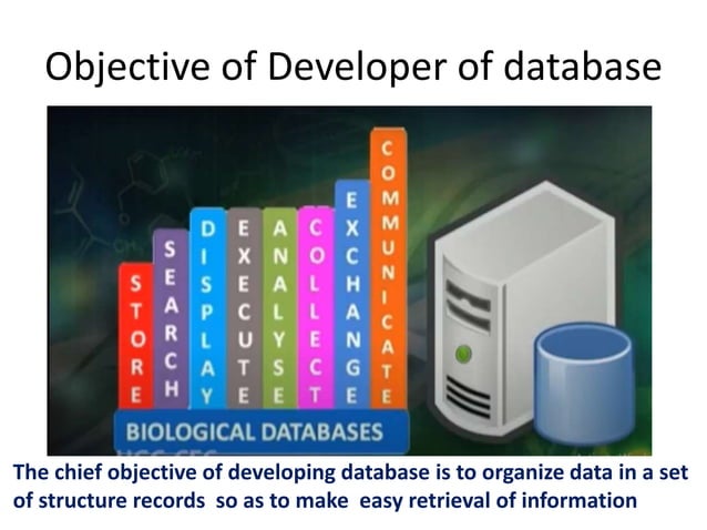 Biological data base | PPT | Free Download