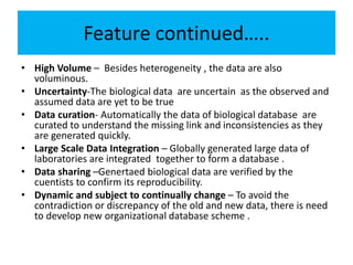 Biological data base | PPT