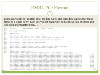 Biological database....pptx | Databases | Computer Software and ...