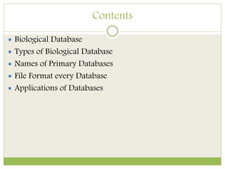 Biological database....pptx