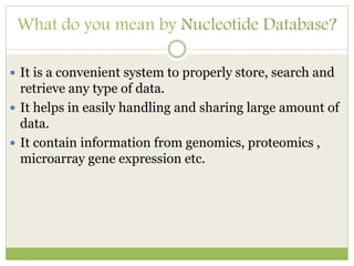 Biological database....pptx