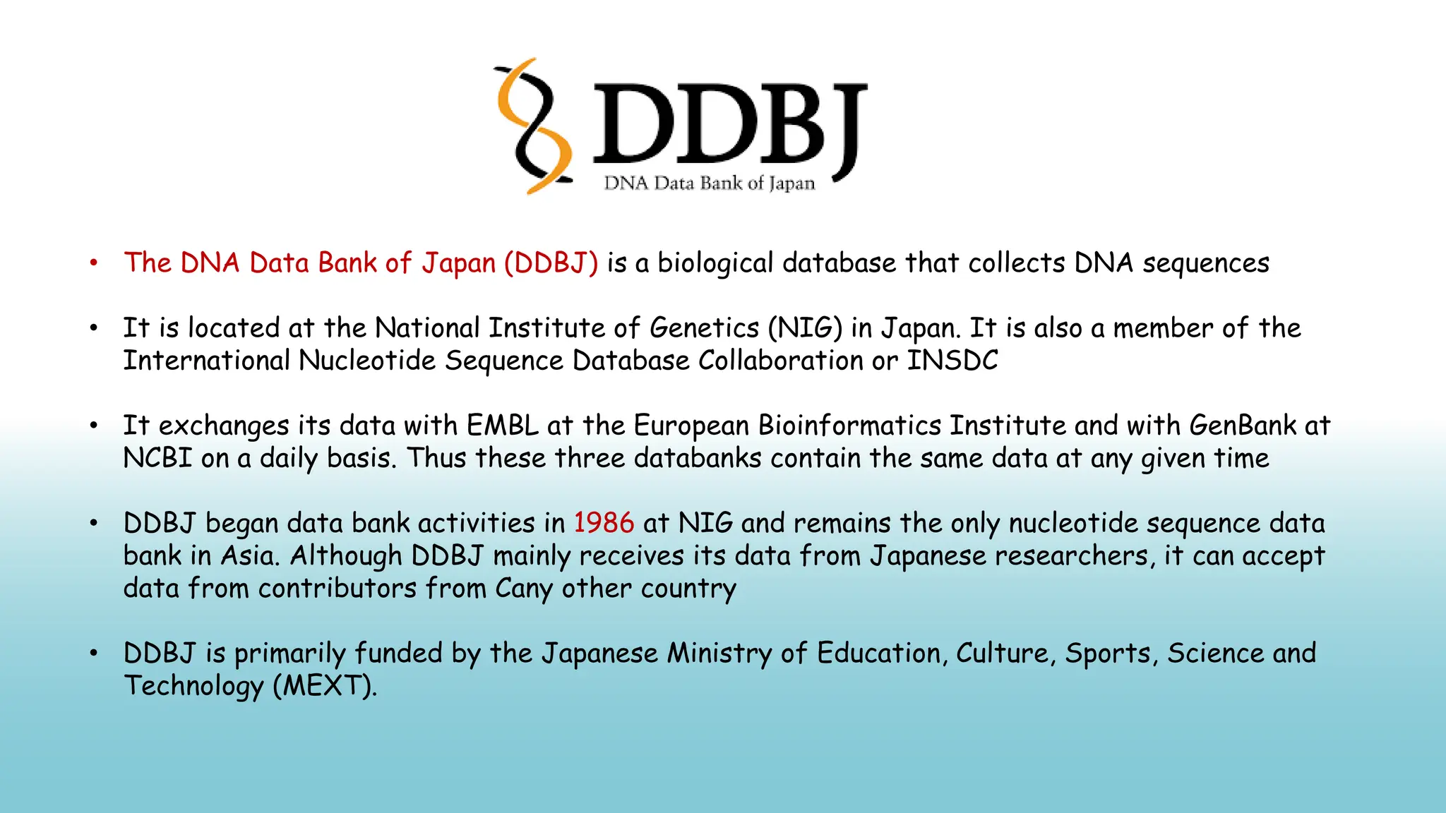 BIOLOGICAL DATABASE AND ITS TYPES,IMPORTANCE OF BIOLOGICAL DATABASE | PDF