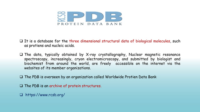 BIOLOGICAL DATABASE AND ITS TYPES,IMPORTANCE OF BIOLOGICAL DATABASE ...