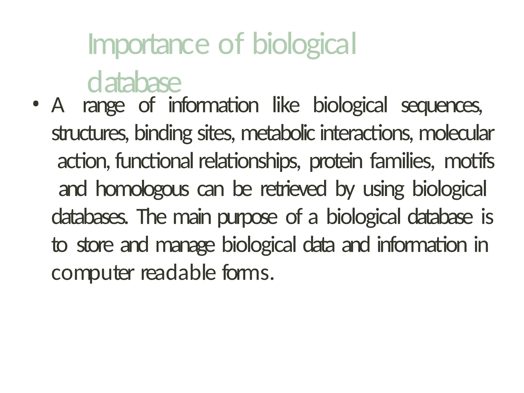 Biological database ppt(1).pptx Introuction | PPT