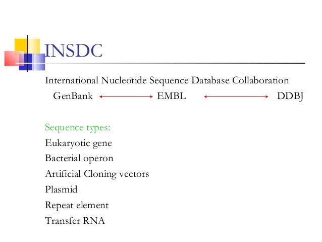 Biological databases