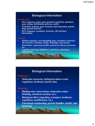 Biological databases | PDF