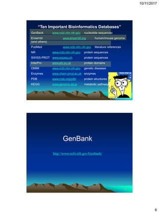 Biological databases | PDF