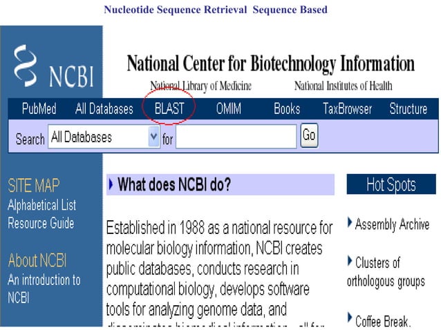 Biological databases | PPT
