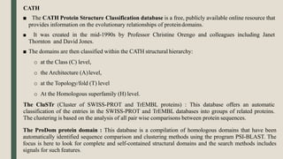 Biological databases | PPTX