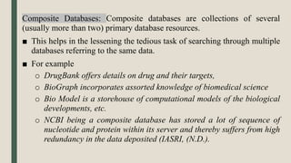 Biological databases | PPTX