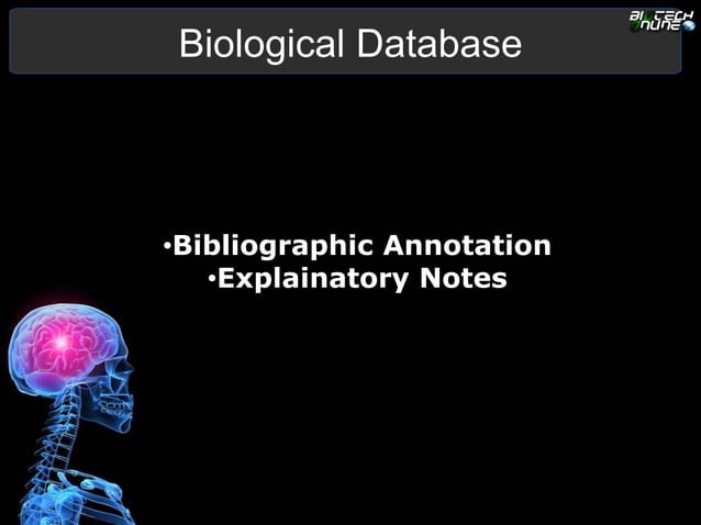 Biological databases | PPT