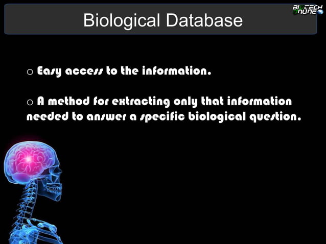 Biological databases | PPT