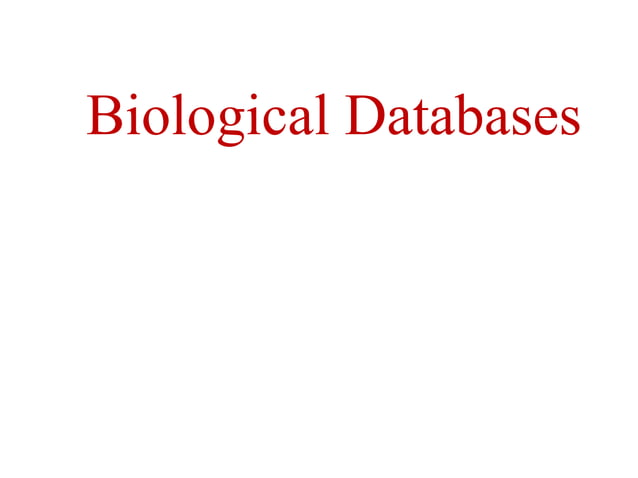 biological databases.pptx