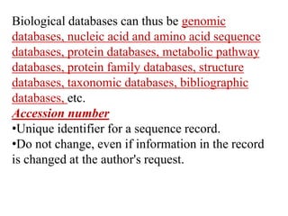 biological databases.pptx