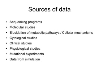 Biological data – types and characteristics.ppt