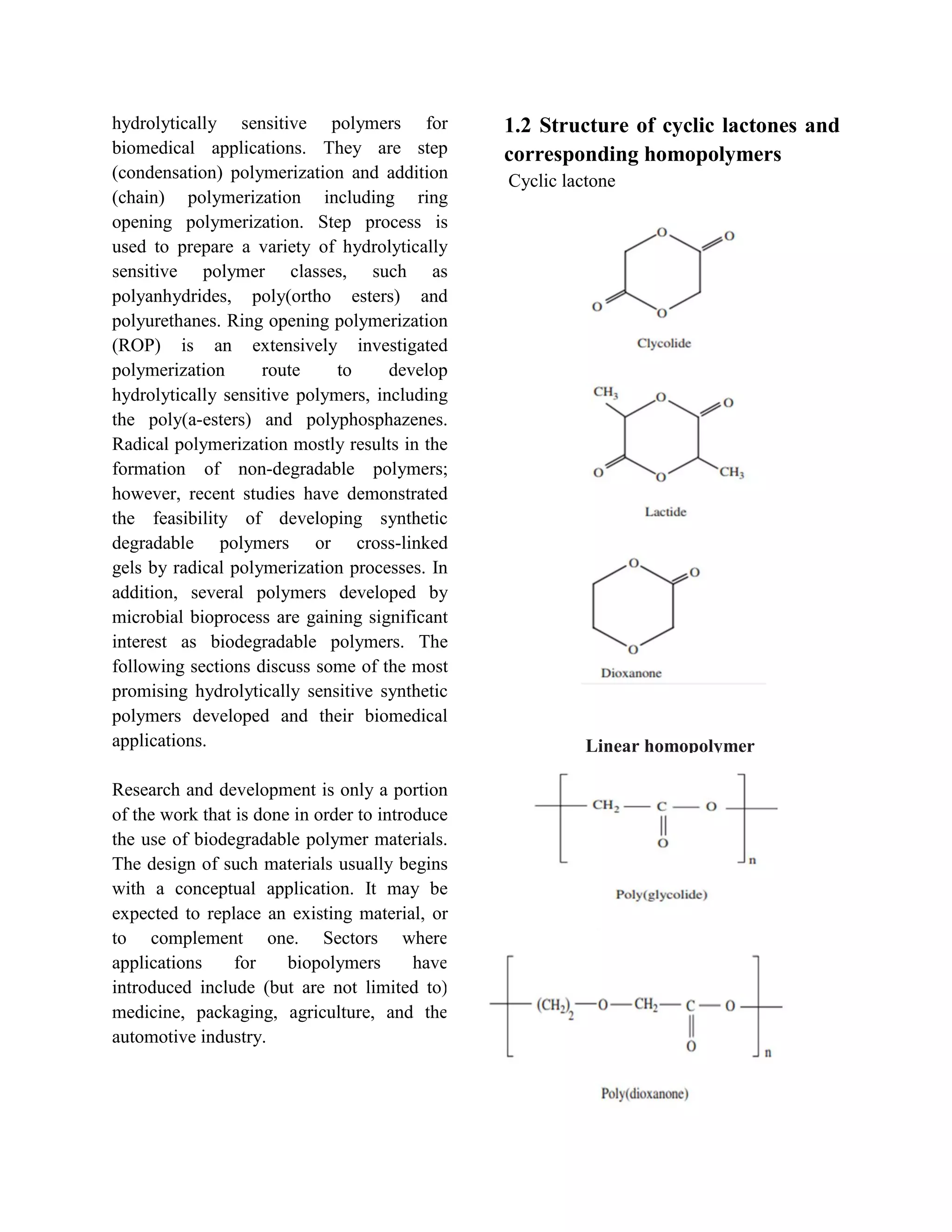 Biological degradation of synthetic polymer | PDF