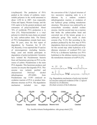 Biological degradation of synthetic polymer | PDF