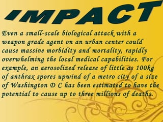 Biological disaster | PPT