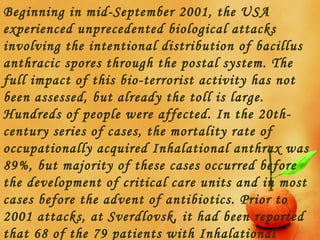 Biological disaster | PPT