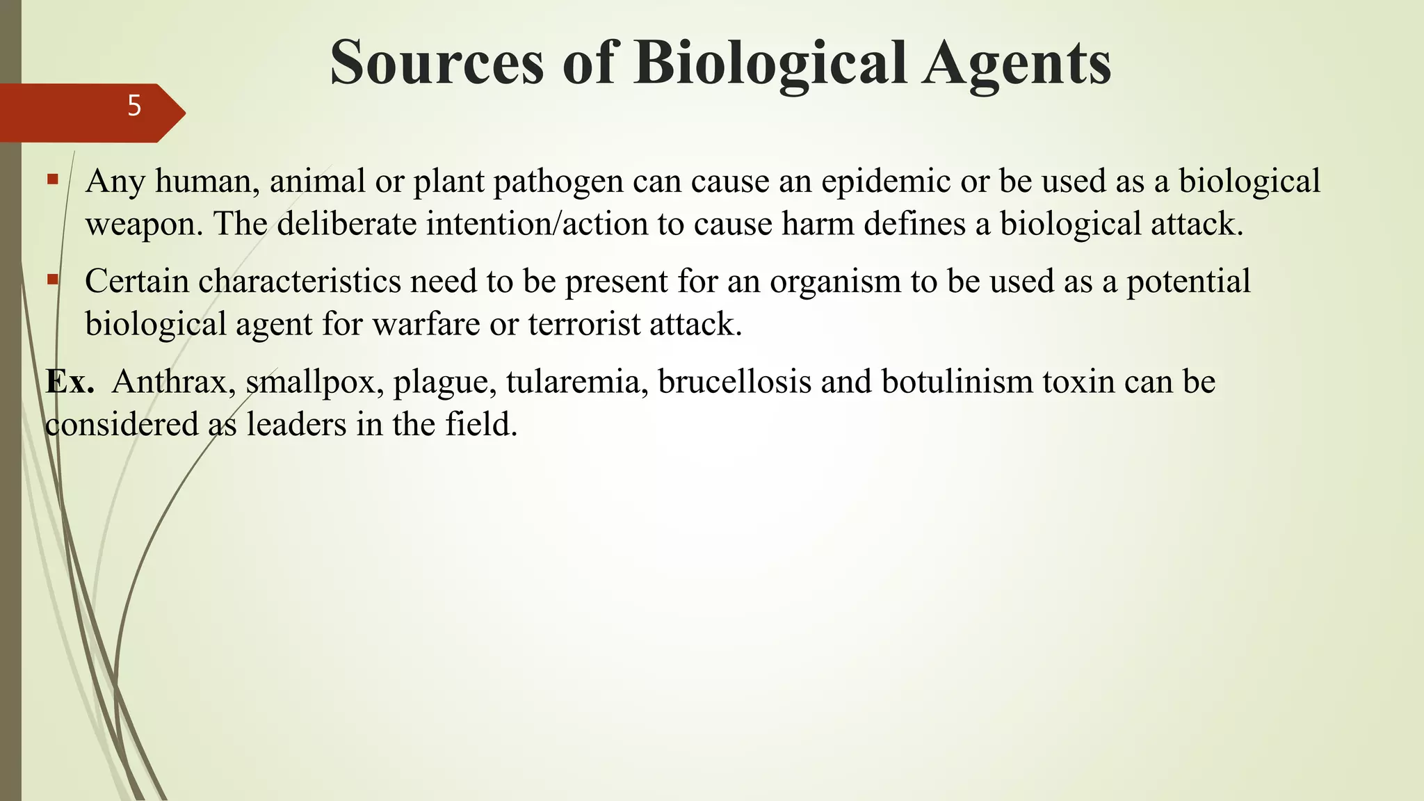 Biological disaster | PPTX